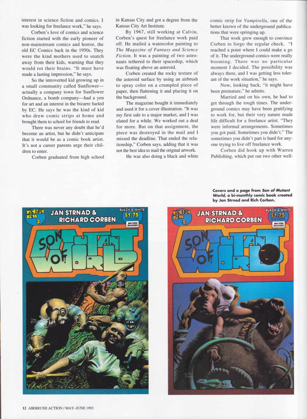 Look Here, Read: “Living in the Underground” with Richard Corben ...