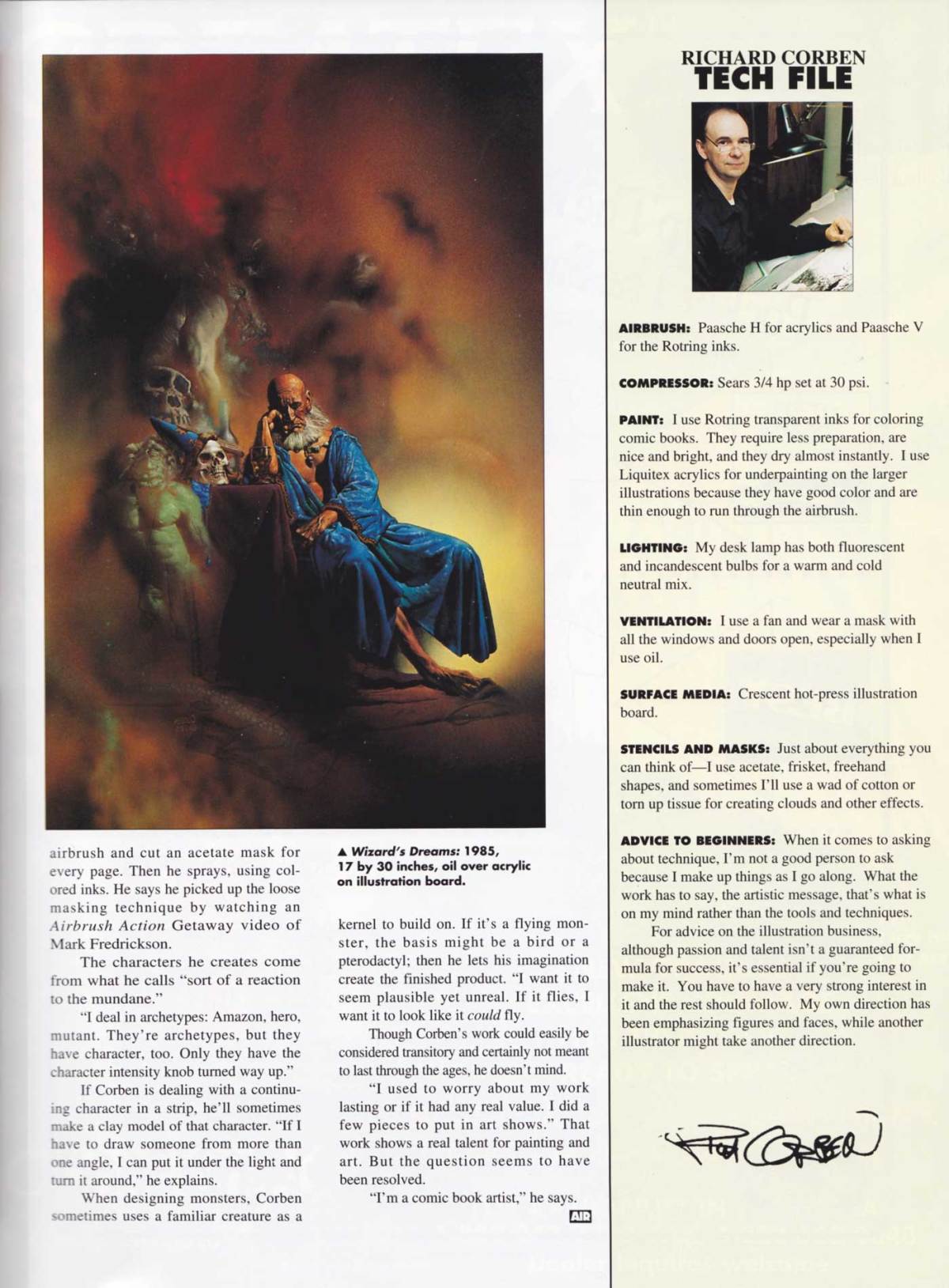 Look Here, Read: “Living in the Underground” with Richard Corben ...