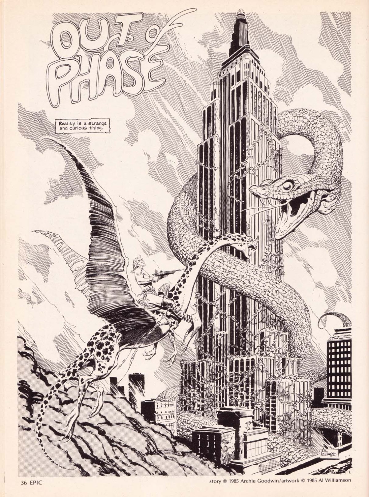 Look Here, Read: “Out of Phase,” with art by Al Williamson – Ragged ...