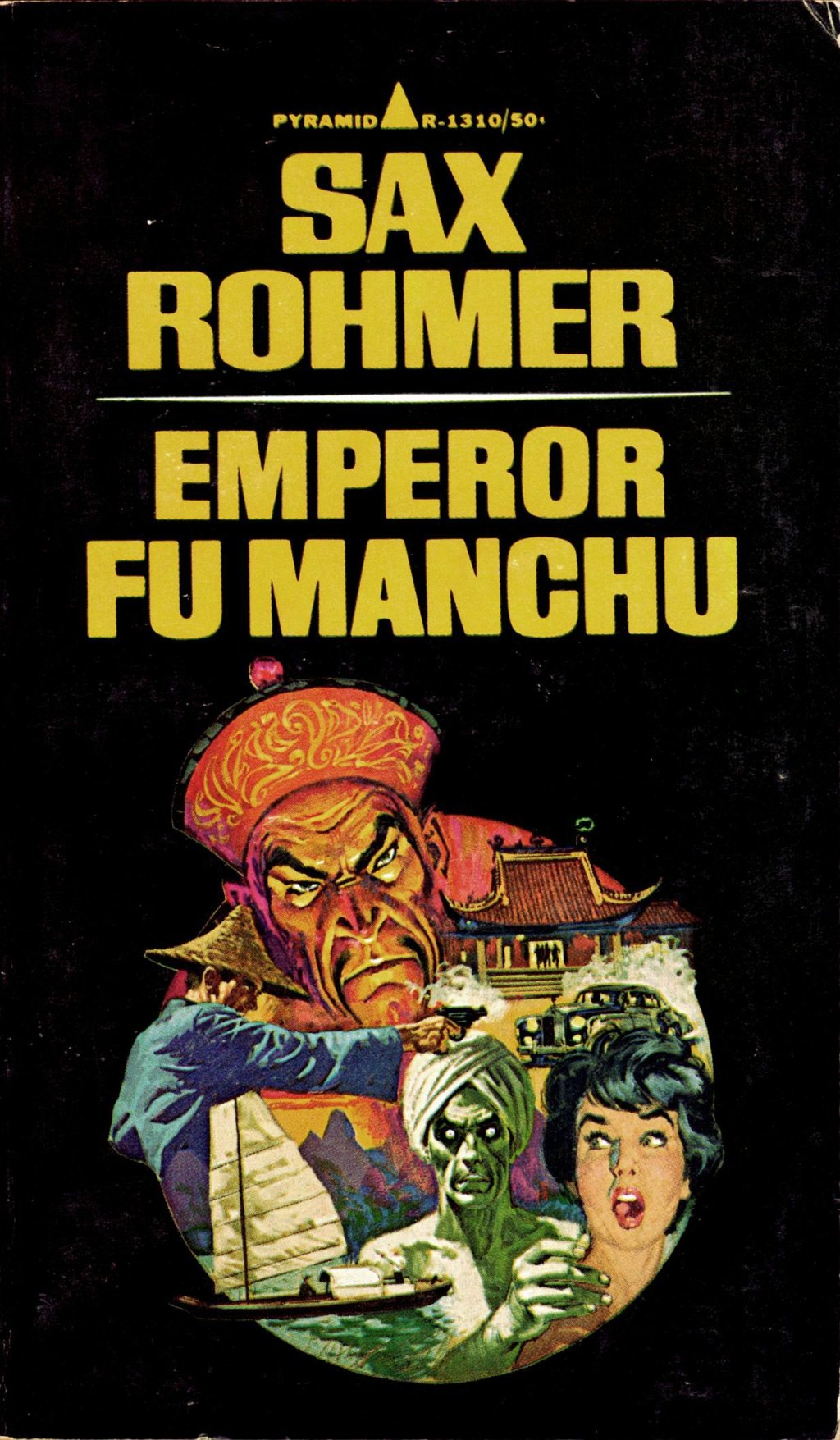 Look Here: Five Sax Rohmer novels with cover art by J. Lombardero ...